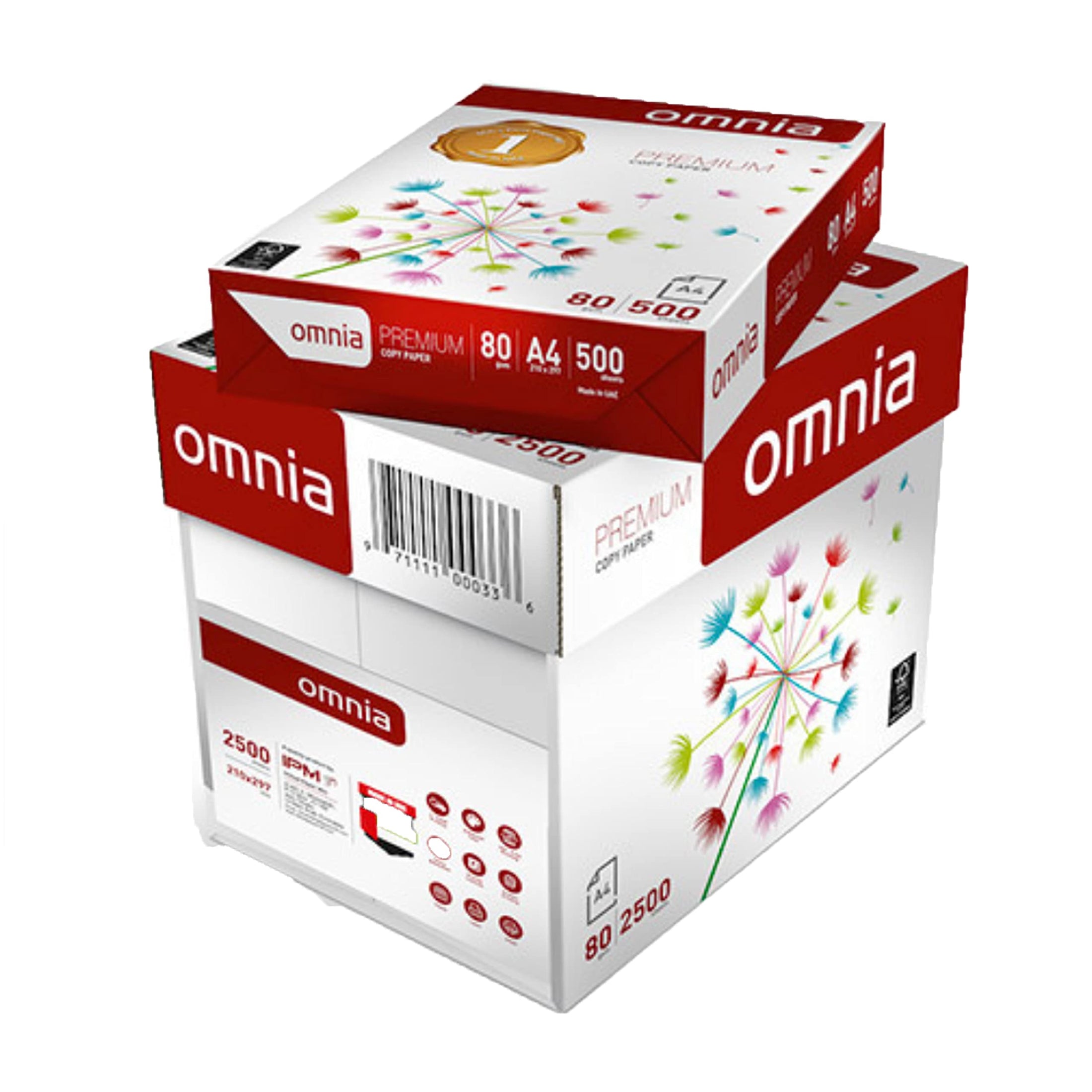 Omnia Photocopy A4 Paper (Carton) – Stationery Online KW